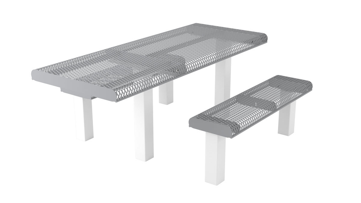 Accessible Rolled Rectangular 4-4 Table